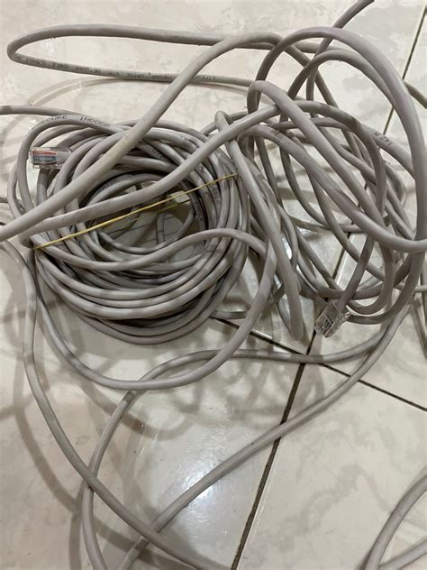 Ethernet Cables Lan Cables 10m Computers And Tech Parts And Accessories Cables And Adaptors On