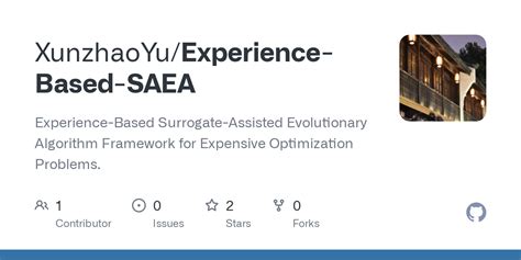 Github Xunzhaoyu Experience Based Saea Experience Based Surrogate