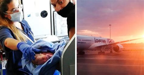 Nace Bebé En Pleno Vuelo De Avión Y La Aerolínea Le Regala Pasajes De