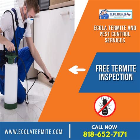 Free Termite Inspection Protect Your Home With Ecola Termite And Pest