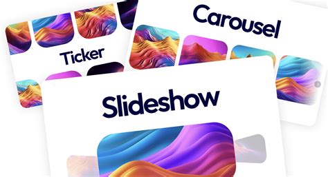 Carousels Slideshows Tickers In Framer