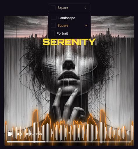 Audio Spectrum Maker Create Audio Spectrum Visualizers Online