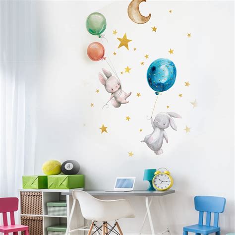 Флуоресцентни стикери за деца Апликация за стена Многоцветни Emag Bg