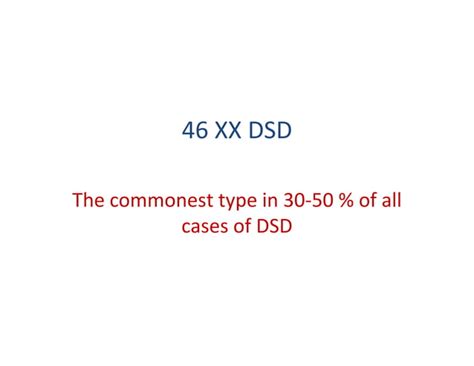Disorder Of Sex Differentiation Presentation Pdf