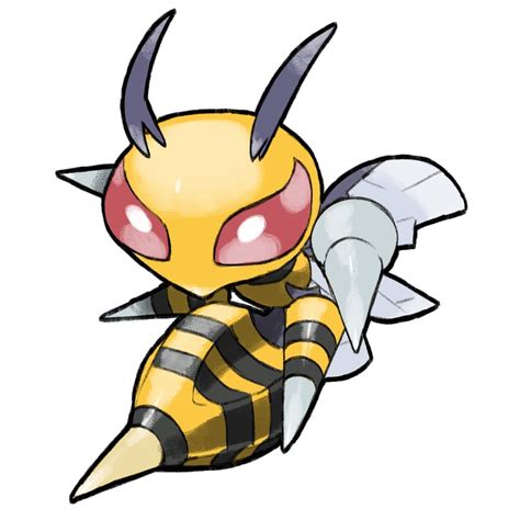 Beedrill And Mega Beedrill Pokemon Drawn By Blacknirrow Danbooru