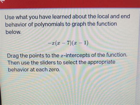 Solved Use What You Have Learned About The Local And End