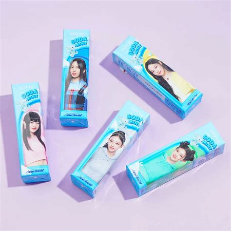 Newjeans 뉴진스 껌 소다 민트 15개 한박스 세트 일본 롯데 상품 상세 크로켓