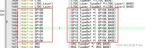 嵌入式学习笔记——使用寄存器编程操作gpiogpio寄存器 Csdn博客