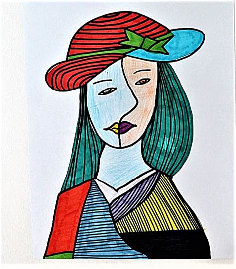 Picasso Faces Art Lesson For Chidren Suemtravels