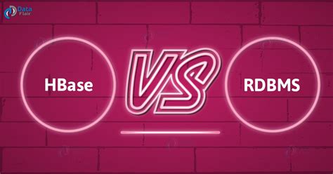 HBase Vs RDBMS Feature Wise Comparison DataFlair
