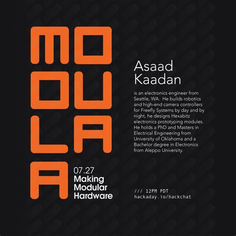 Making Modular Hardware Hackaday Io