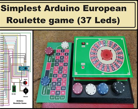 How To Make Simplest Arduino European Roulette Game 37 Leds 4