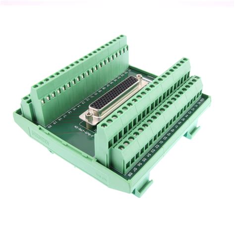 78 Pin D Type Female Breakout Din Rail 40 967 078 F