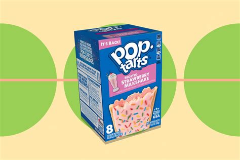 Milkshake Pop Tarts Pop Tarts Frosted Strawberry Milkshake  Pop