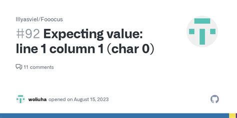 Expecting Value Line 1 Column 1 Char 0 · Issue 92 · Lllyasviel