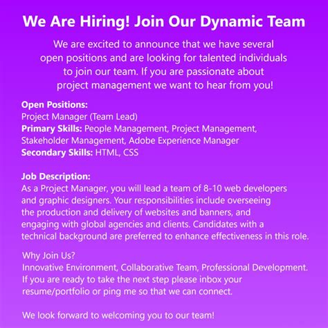 Amit More On Linkedin Hiring Aem Adobeexperiancemanager Accenture Projectmanager