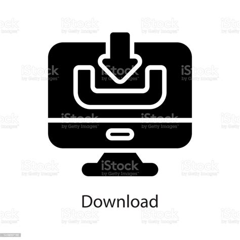 흰색 배경에 벡터 솔리드 아이콘 디자인 일러스트레이션을 다운로드합니다 Eps 10 파일 0명에 대한 스톡 벡터 아트 및 기타 이미지 0명 다운로드 데이터 Istock