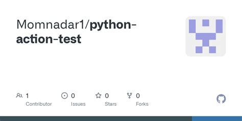 Github Momnadar Python Action Test