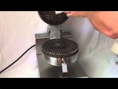 Cobatco Waffle Cone Maker 2 Youtube