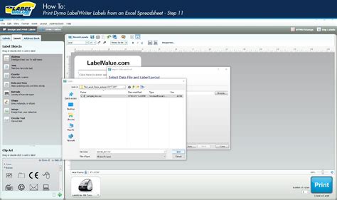 How To Print Dymo Labels From An Excel Spreadsheet