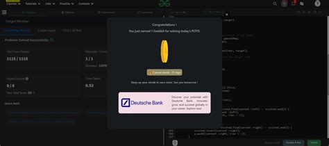 🚀 Day 27 Of The Geekstreak2024 30 Days Potd Challenge On Geeksforgeeks Completed Tisha Porwal