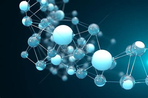 科技微观粒子分子结构图片素材 正版创意图片600217176 摄图网