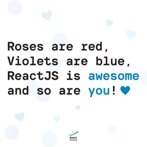 React Poland On Linkedin Loveprogramming Lovecoding Valentinesday Reactpolandteam