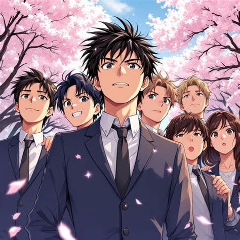 Free Spring School Spirit Photo Anime Manga Sakura Download At