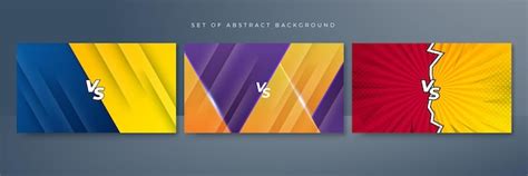 게임 전투 도전 싸움 경쟁 대회 팀 복싱 챔피언십 충돌 전투 토너먼트 충돌 결투 Mma 축구에 대한 대 배경 프리미엄 벡터