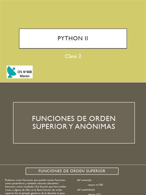 Clase 2aaa Pdf Python Lenguaje De Programación Ciencias De La Computación