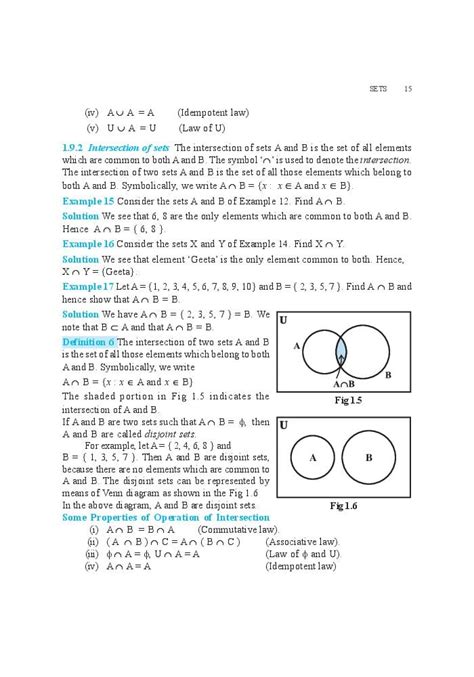 Ncert Book Class 11 Maths Chapter 1 Sets Pdf Aglasem