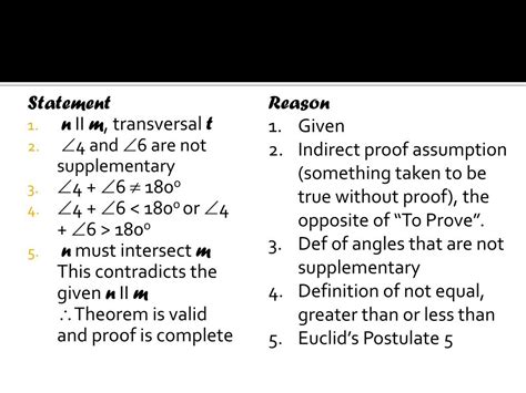 PPT Theorems About Parallel Lines PowerPoint Presentation Free Download ID