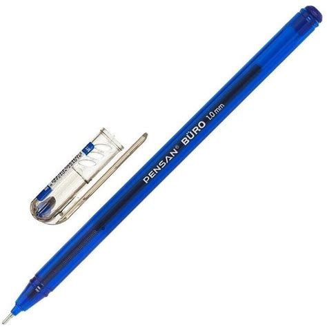 Ручка Pensan BURO красная, на масляной основе 1,0mm — купить по низкой ...