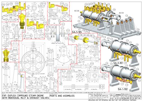 Duplex Compound Engine