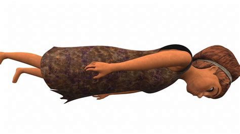 Ugga Crood Female Cartoon Character Of The Croods 3d Model Cgtrader
