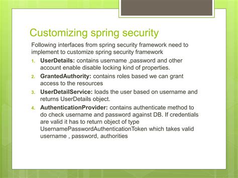 Spring Webapplication Development Ppt