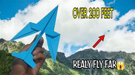 멀리 날아가는 종이비행기 만드는 방법 Youtube