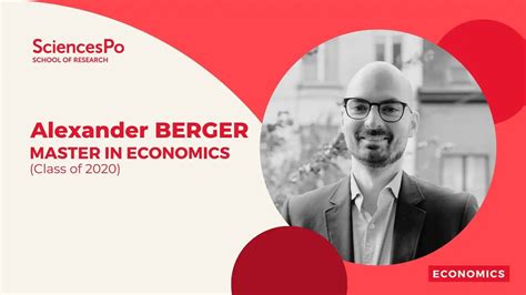 Alexander Berger Class Of 2020 Sciences Po