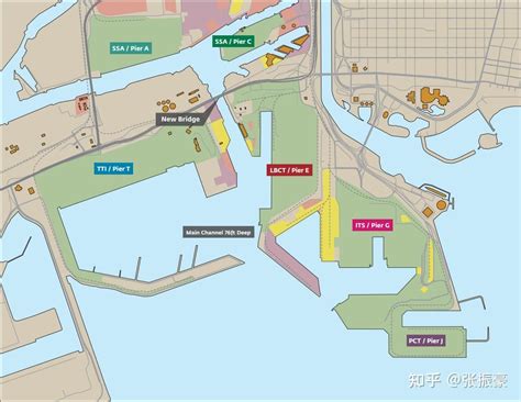 长滩港口 LB 介绍附铁路路线图 知乎