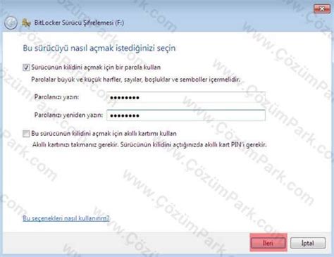 Windows 7 Bitlocker Ile Sürücü Şifreleme Çözümpark