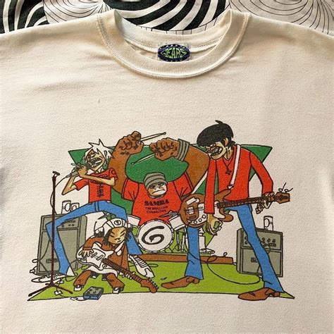 Ta On Instagram Vintage Gorillaz Band Tees Gorillaz Shirt Shirts