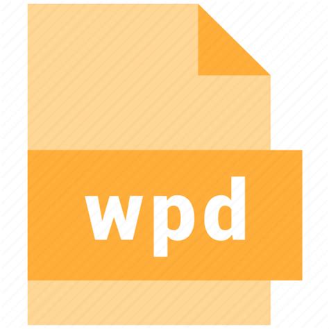 document file page wpd icon