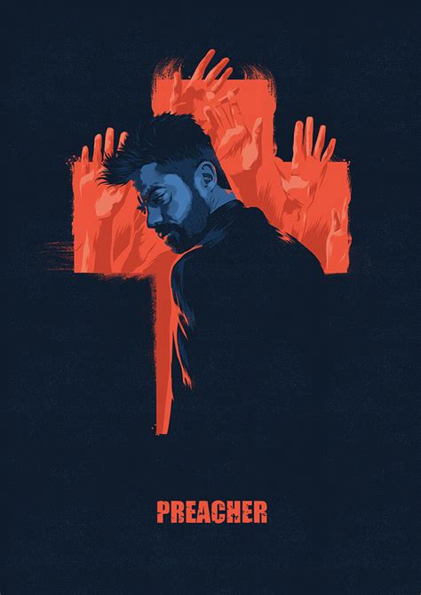 Preacher By Tibor Lovas Home Of The Alternative Movie Poster Amp