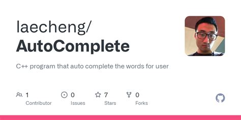 Github Laechengautocomplete C Program That Auto Complete The