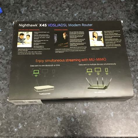Netgear Nighthawk XS VDSL ADSL Modem Router S