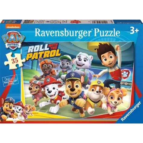 Paw Patrol Roll With The Patrol 35pc Mind Games