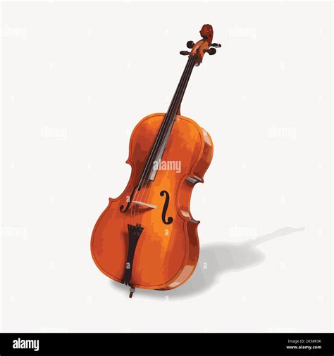 Cello Music Instrument Clipart Illustration Vector Stock Vector Image And Art Alamy