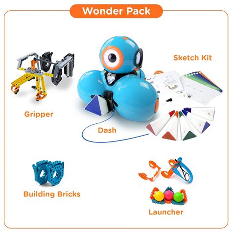 Wonder Workshop Dash Robot Pack Midwest Technology