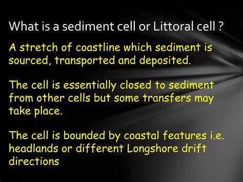 Sediment Cell Lesson 10 Ppt