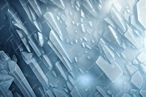 Premium Photo Stylized Ice Texture Background